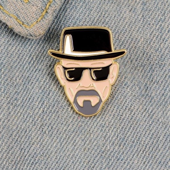 Jewelry | New Breaking Bad Walter White Heisenberg Pin | Poshmark